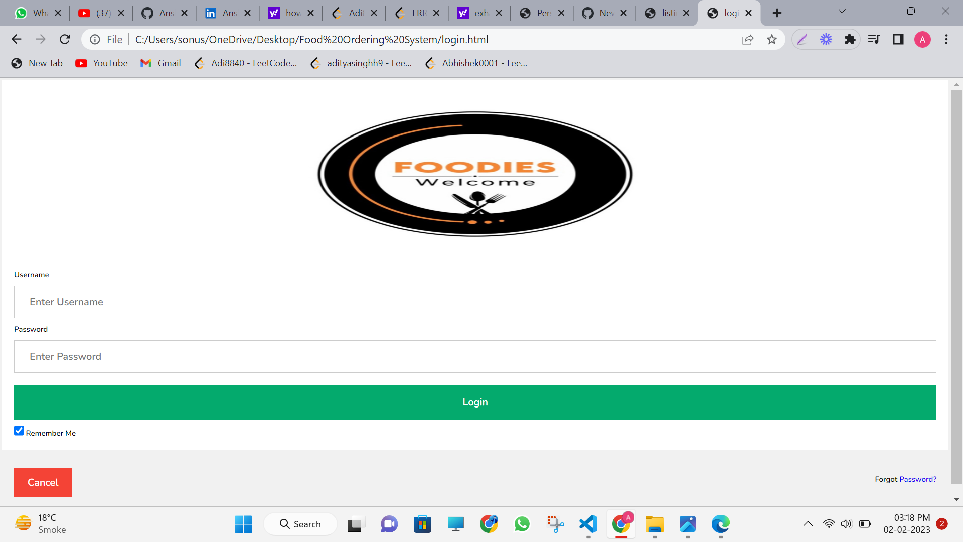 GitHub - AnshuSh01/Online-Food-Ordering-System