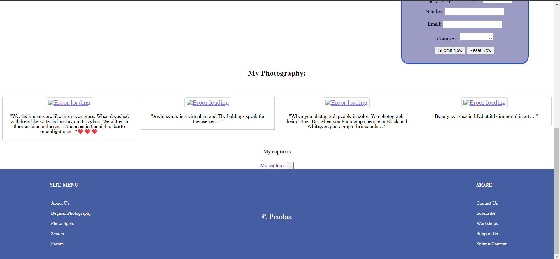 create a footer · Issue #3 · pixobia/Pixobia · GitHub
