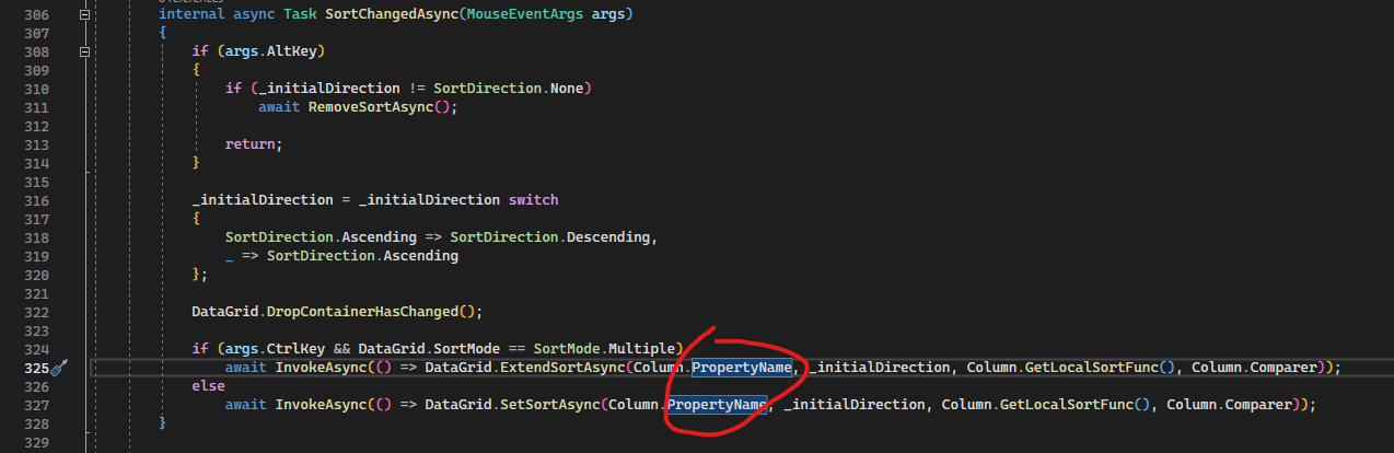 DataGrid SortBy Func · Issue #7597 · MudBlazor/MudBlazor · GitHub