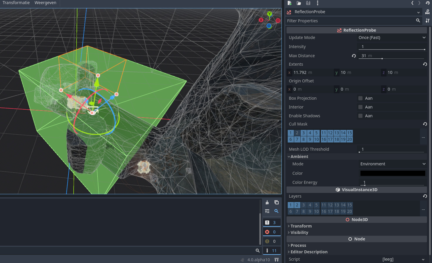 Vulkan: ReflectionProbe not visible in subviewport · Issue #62358 · godotengine/godot · GitHub