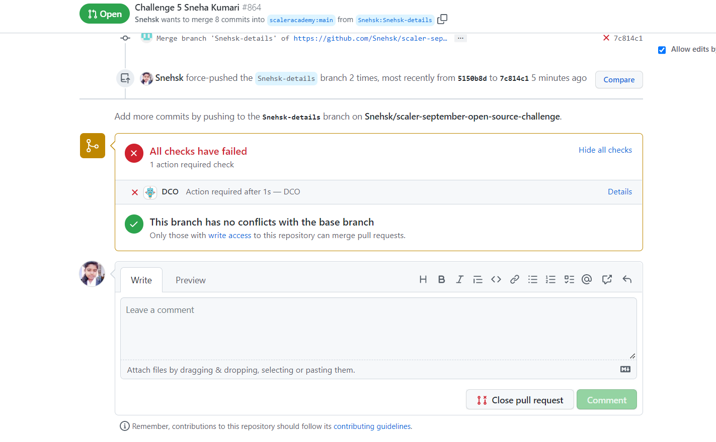 Challenge 1 Sneha Kumari · Issue #293 · scaleracademy/scaler-september-open-source-challenge ...