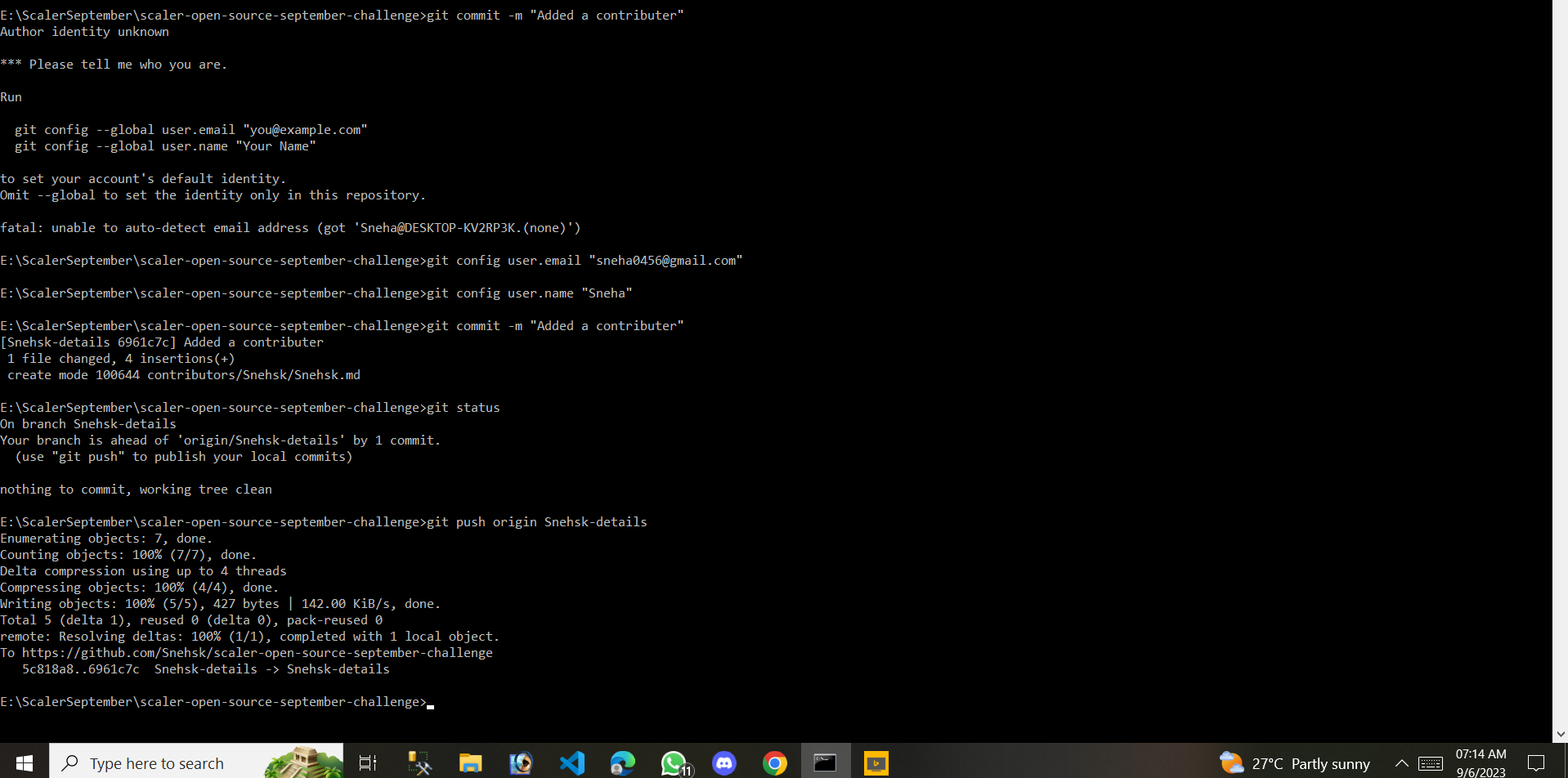 Challenge #1 - Sneha Kumari · Issue #339 · scaleracademy/scaler-open-source-september-challenge ...