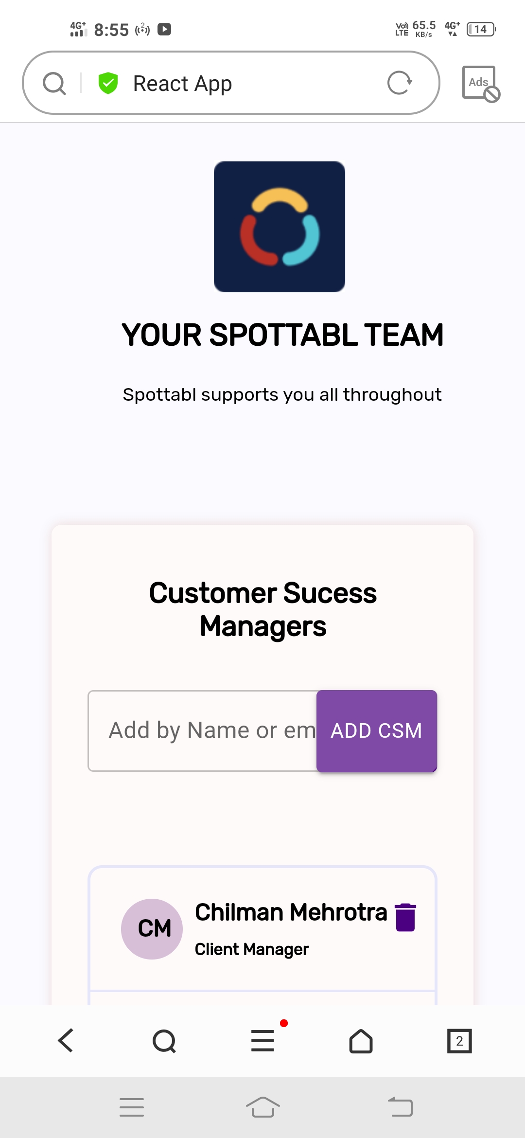 GitHub - gjaykar1255/spottabl_assignment