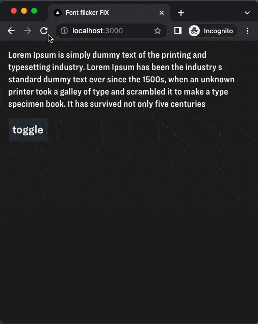 TWL-Lab49/How to fix font flickering on NextJS · GitHub