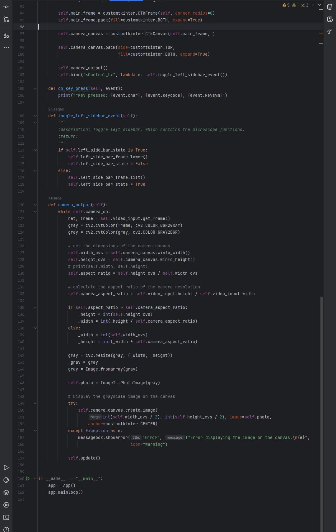Keyboard binding does not work with the self.update · Issue #1922 · TomSchimansky/CustomTkinter ...