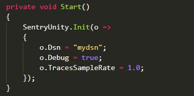 Sentry Performance Monitor with Unity Project · Issue #502 · getsentry/sentry-unity · GitHub