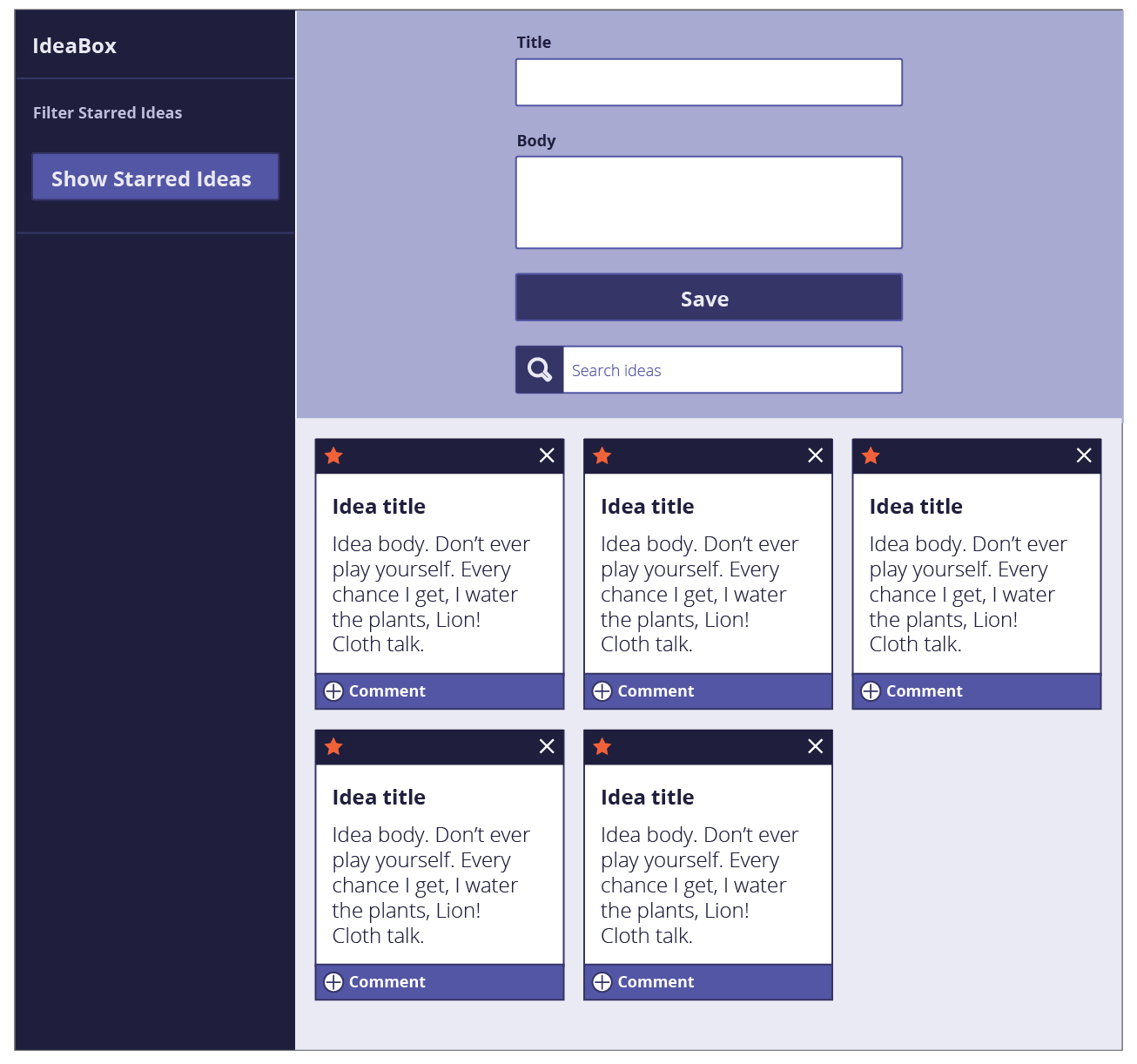 GitHub - mikeharrison57/ideabox: An application that can record and archive your ideas.