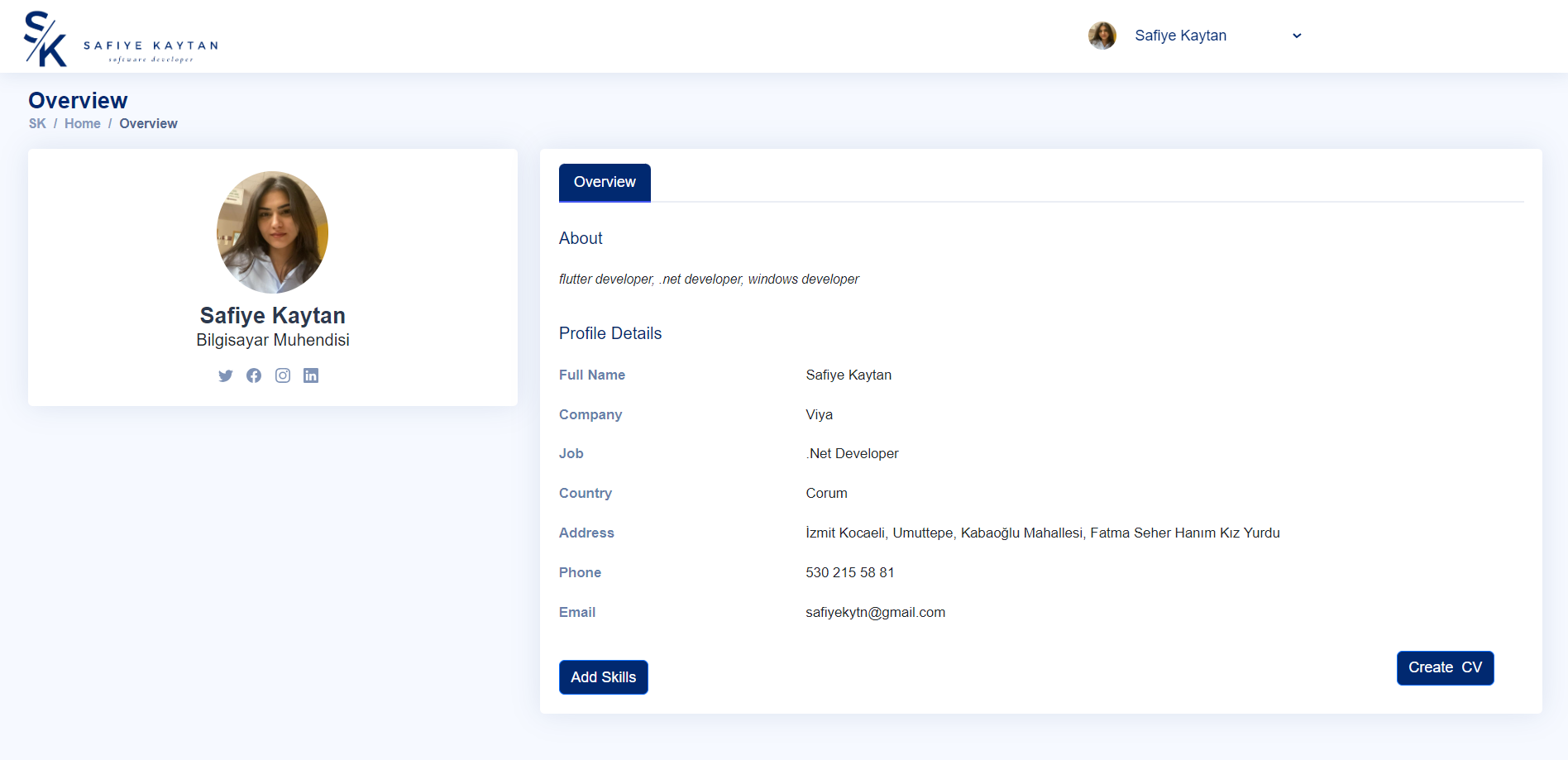 GitHub - safiyekaytan/CV-Web-Application: It is a web application written in .net and aspx ...