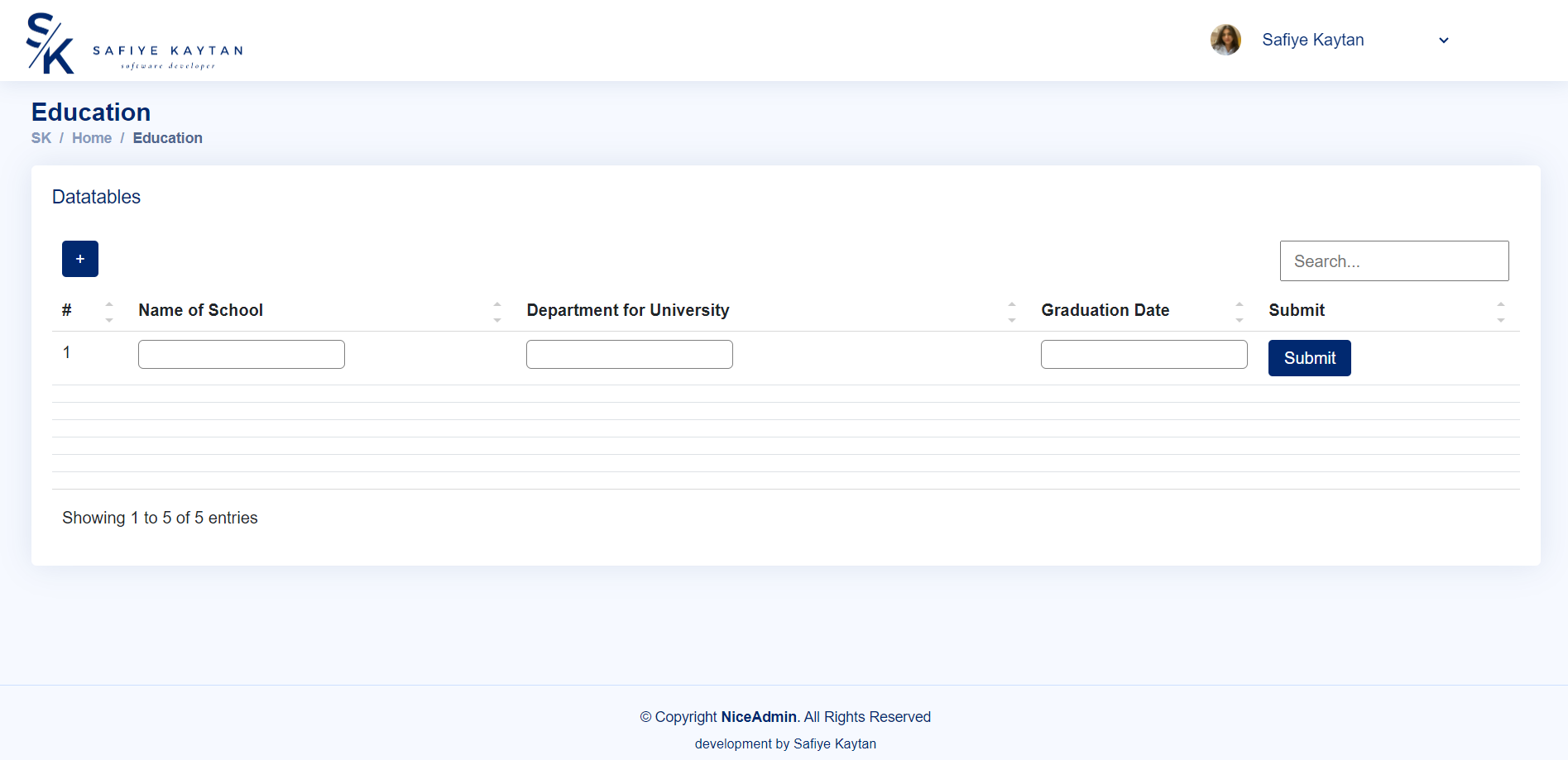 GitHub - safiyekaytan/CV-Web-Application: It is a web application written in .net and aspx ...