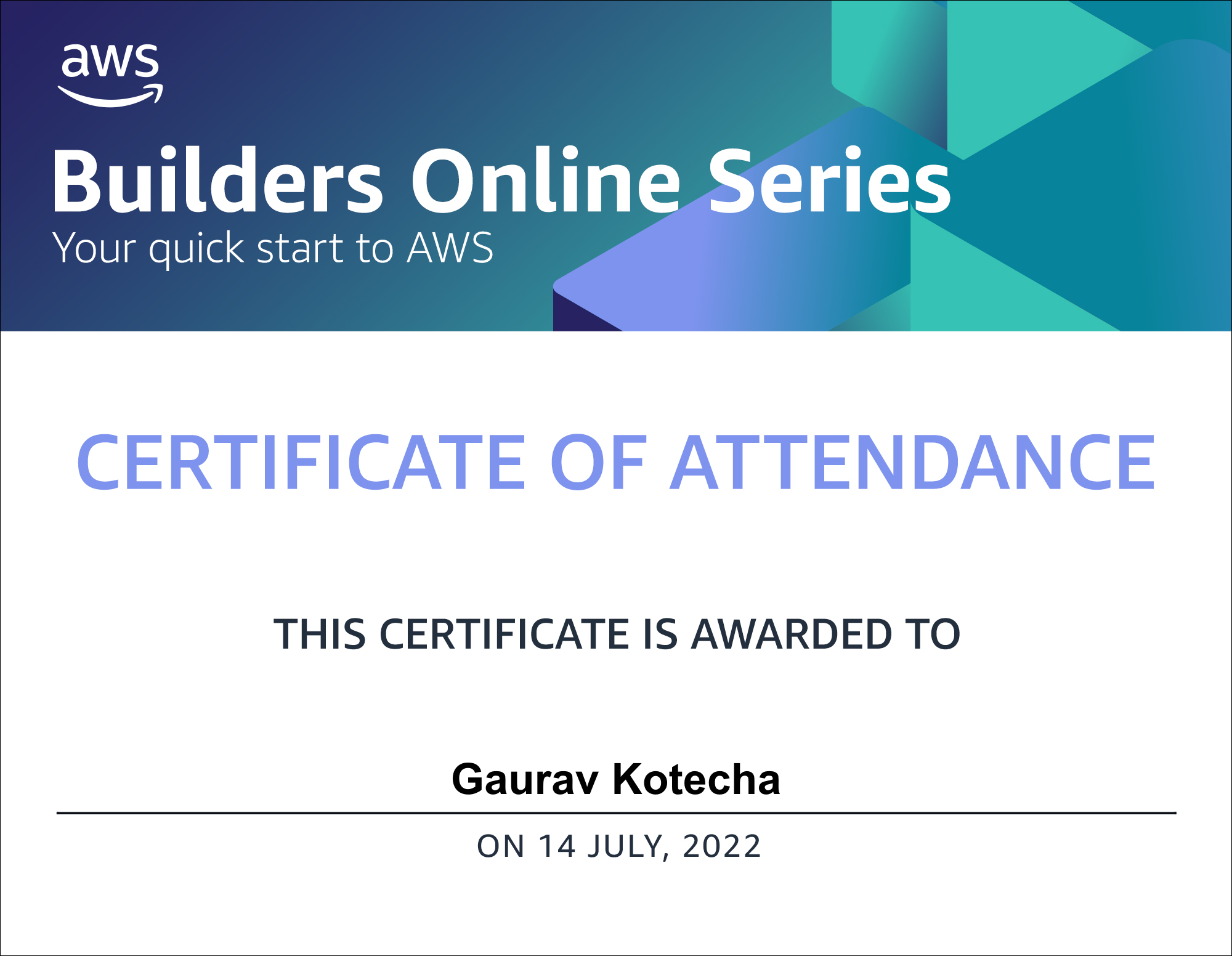 GitHub - gaurav0417-hub/AWS-builders-Online-Series-Certificate