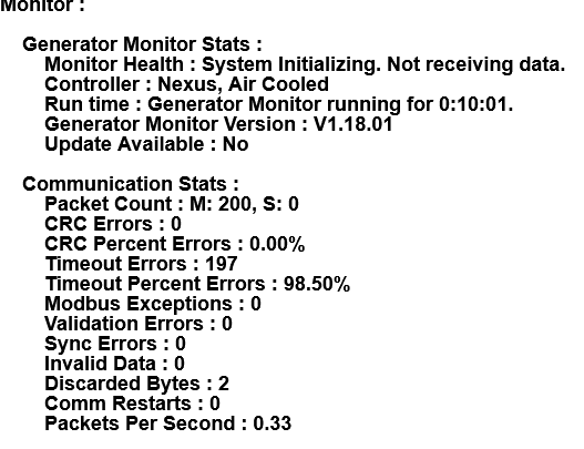 Firmware Release 1.20 NO COMMS to Genmon · Issue #613 · jgyates/genmon ...
