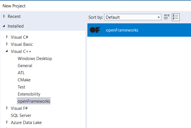 Support for Visual Studio 2017 - working version is ready · Issue #3 · openframeworks ...