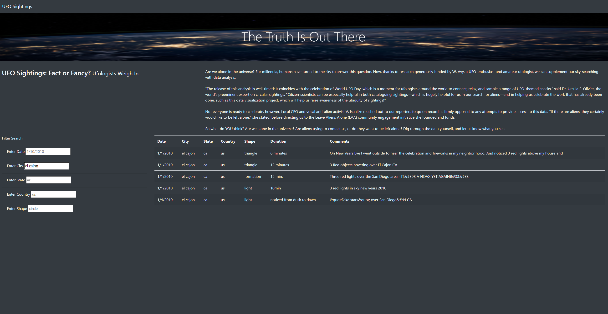 GitHub - Joon-Su-Choi/UFOs