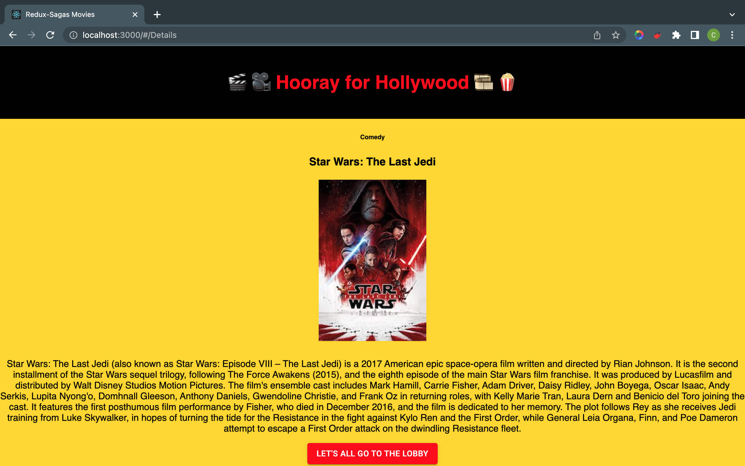 GitHub - conceptcollector/Redux-Saga-Movies