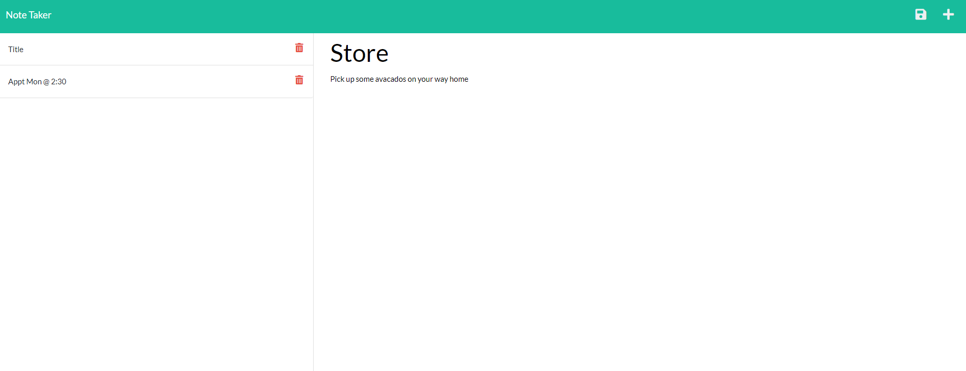 GitHub - richinatl/Express-Note-Taker