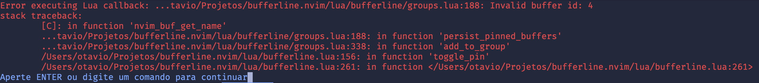 [Bug]: Closed buffer stays pinned if open again · Issue #697 · akinsho/bufferline.nvim · GitHub