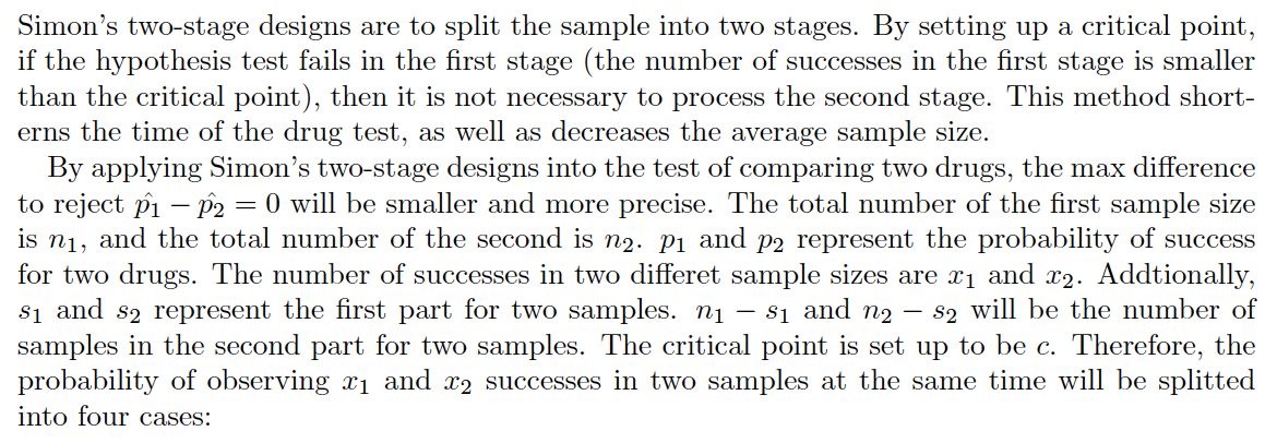 Github Jyang Zhou Two Stage Designs For Selecting The Best Binomial Populations The Research