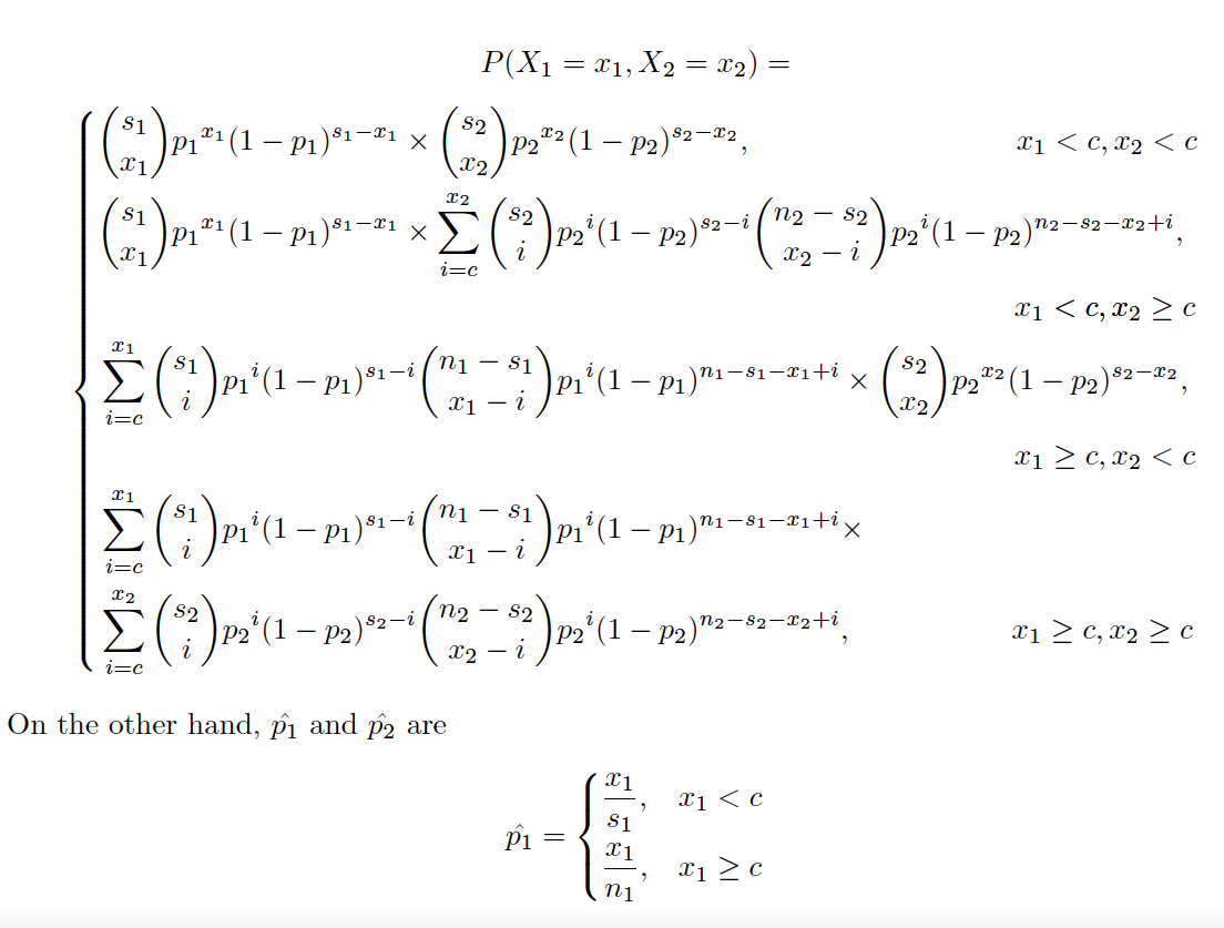 Github Jyang Zhou Two Stage Designs For Selecting The Best Binomial Populations The Research