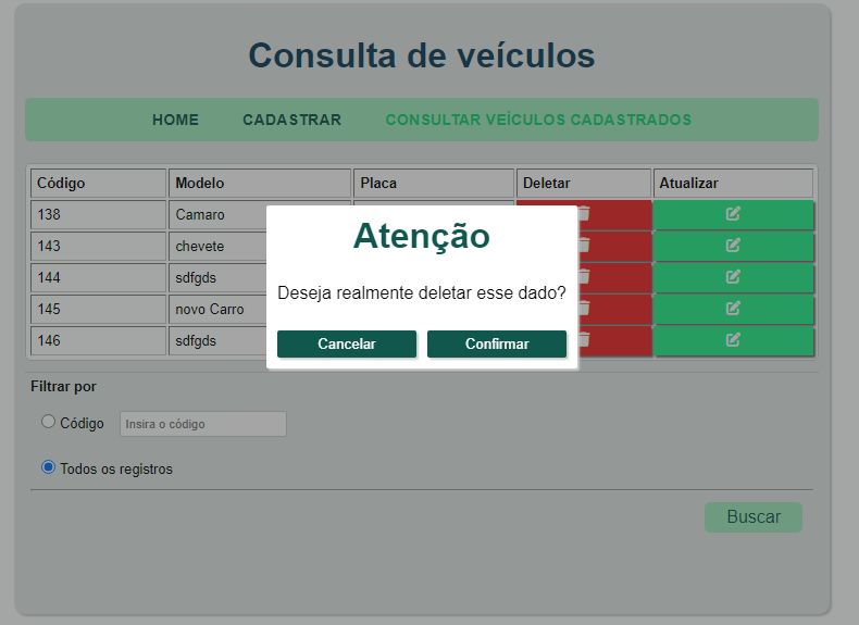 GitHub - Uzieloliveira/Cadastro-veiculos