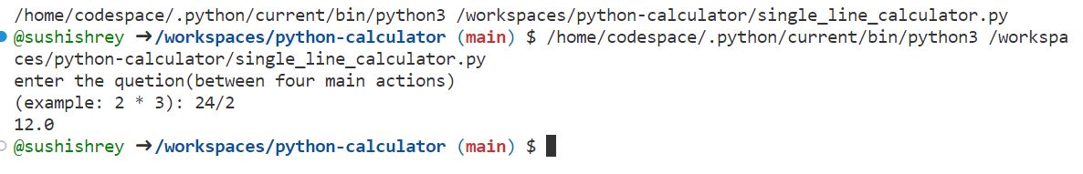 GitHub - shreyuum/Python-Calculator