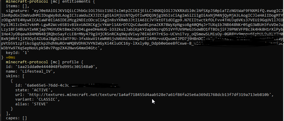Microsoft GamePass Accounts are not working · Issue #2333 · PrismarineJS/mineflayer · GitHub