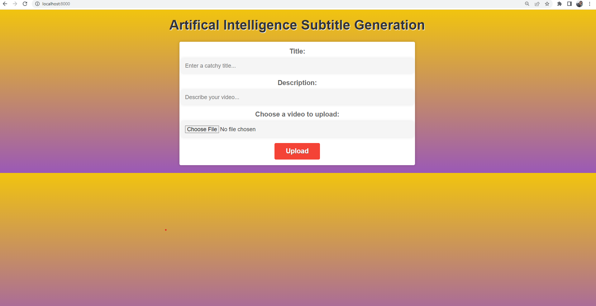 GitHub - Zeeshankhan29/video-subtitle-generator