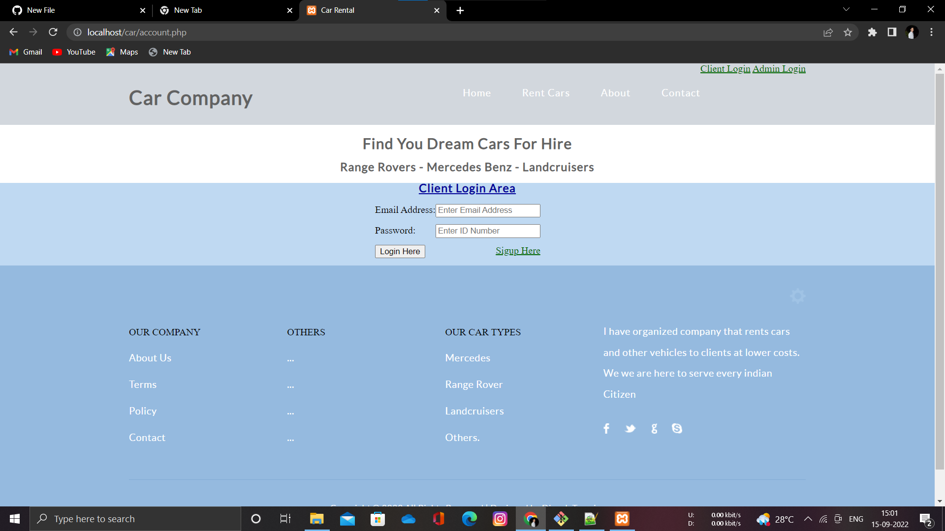 GitHub - Temgire/Car-Rental-System-In-PHP: Car Rental System In PHP By Dinesh Temgire