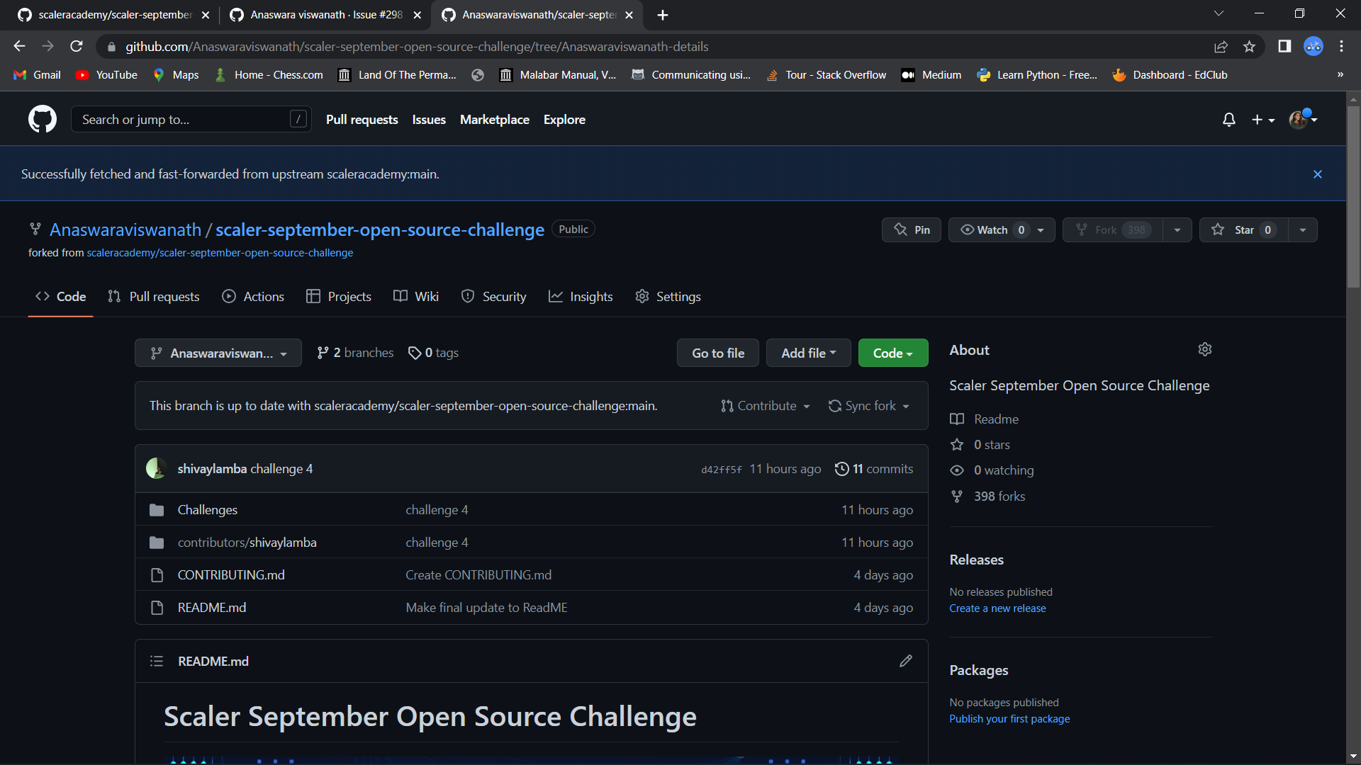 Anaswara viswanath · Issue #298 · scaleracademy/scaler-september-open-source-challenge-2022 · GitHub