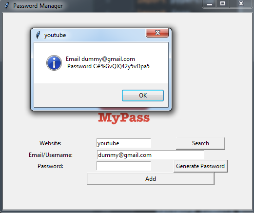 GitHub - zer0010/Password-Manager
