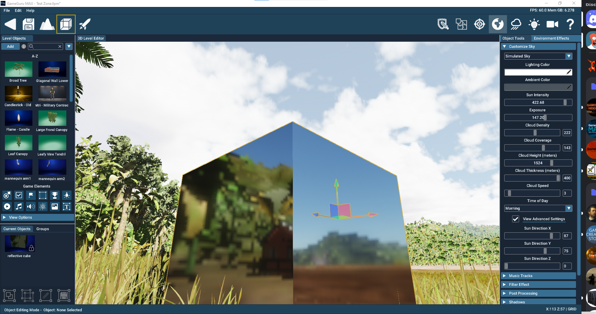 Add Option For Simulates Sky In Reflective Surfaces · Issue 3946 · Thegamecreatorsgamegururepo