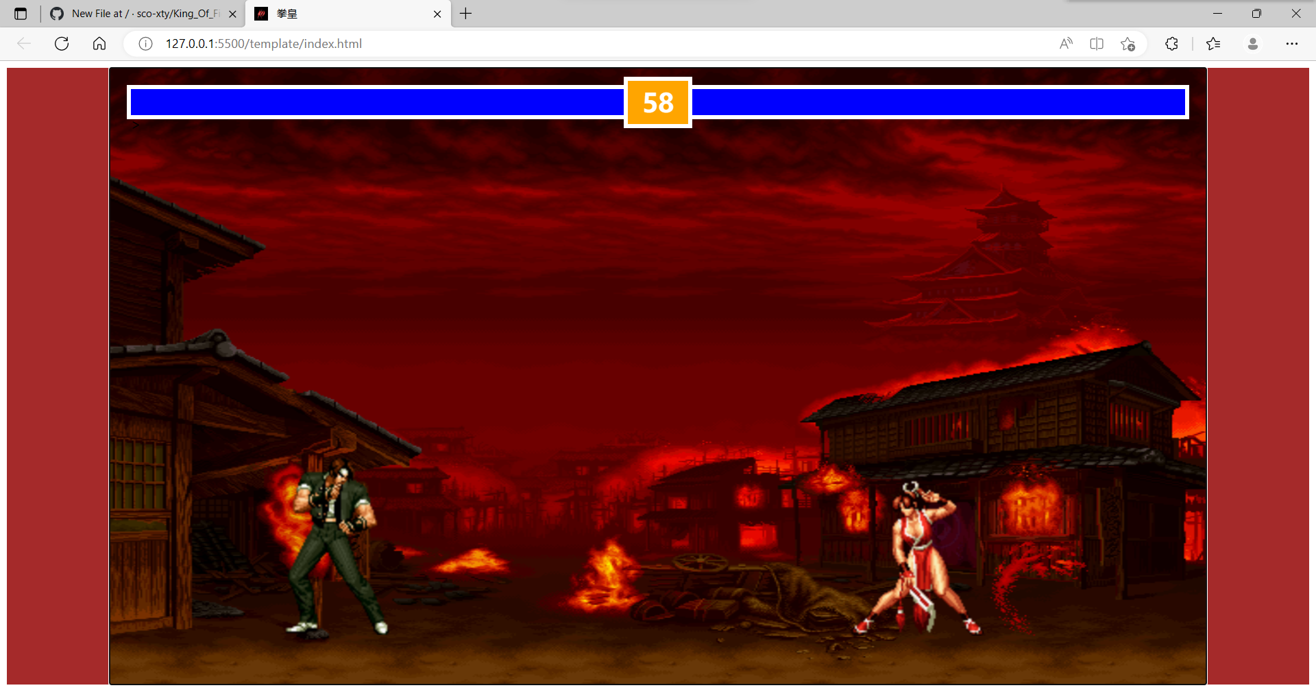GitHub - scoxty/King-Of-Fighters: 简易拳皇项目，用于练习html+css+JavaScript