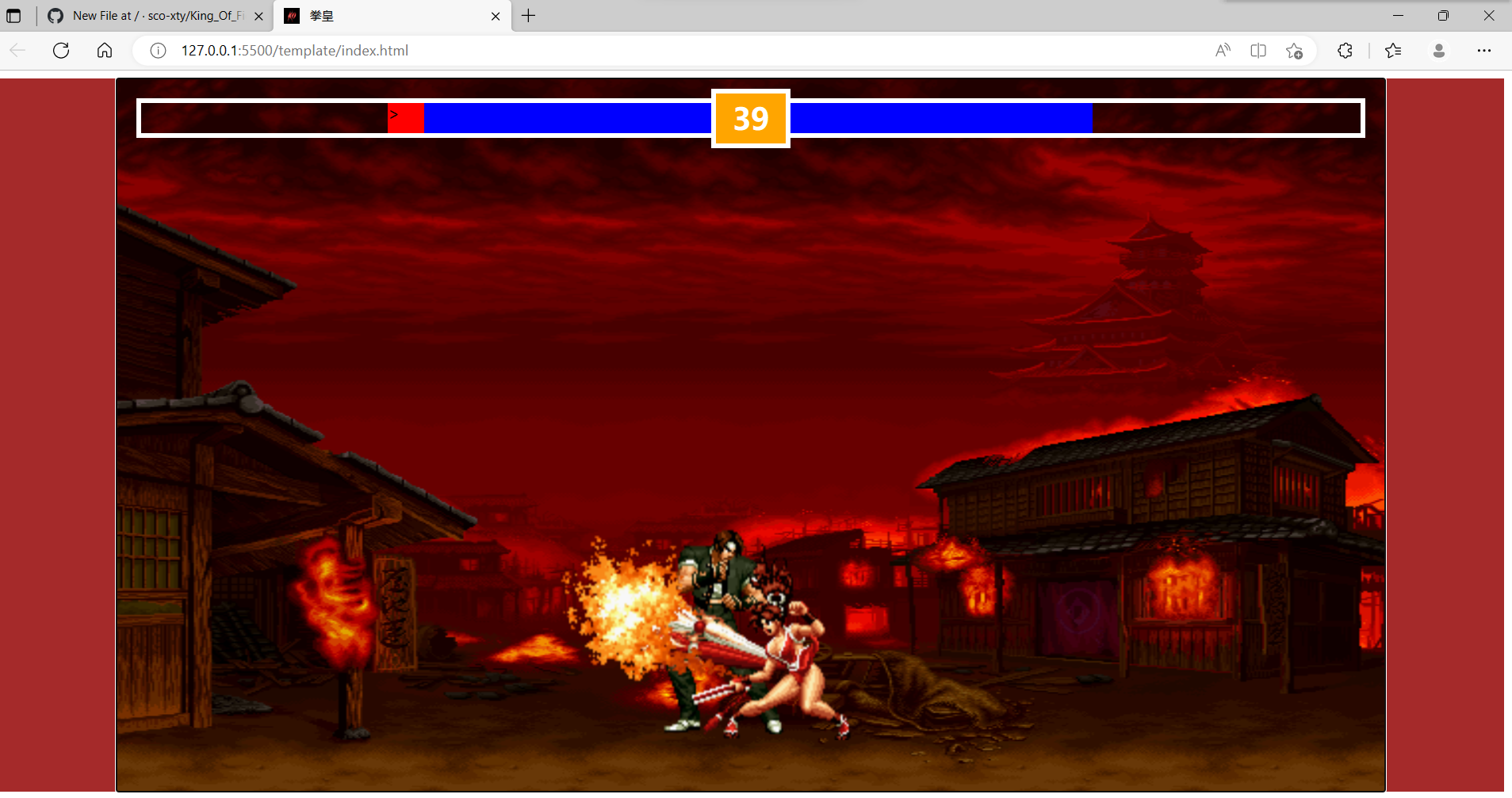 GitHub - scoxty/King-Of-Fighters: 简易拳皇项目，用于练习html+css+JavaScript