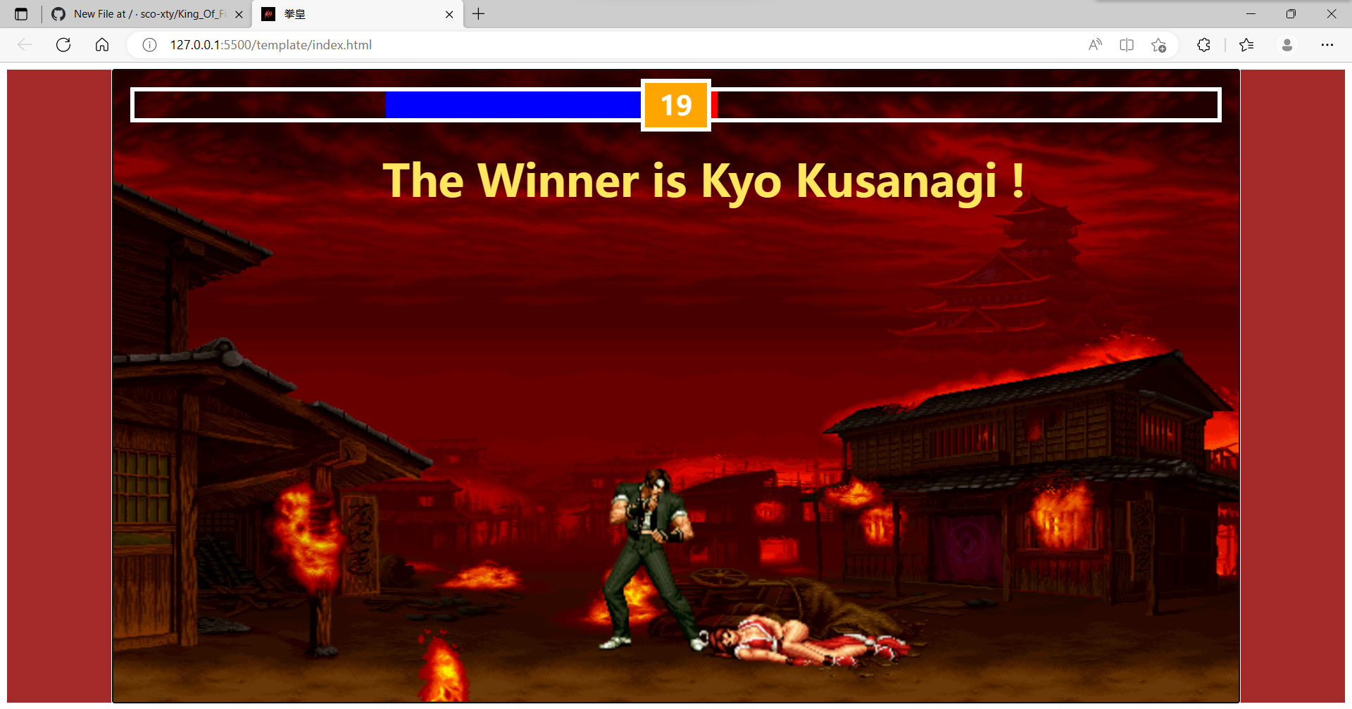 GitHub - scoxty/King-Of-Fighters: 简易拳皇项目，用于练习html+css+JavaScript