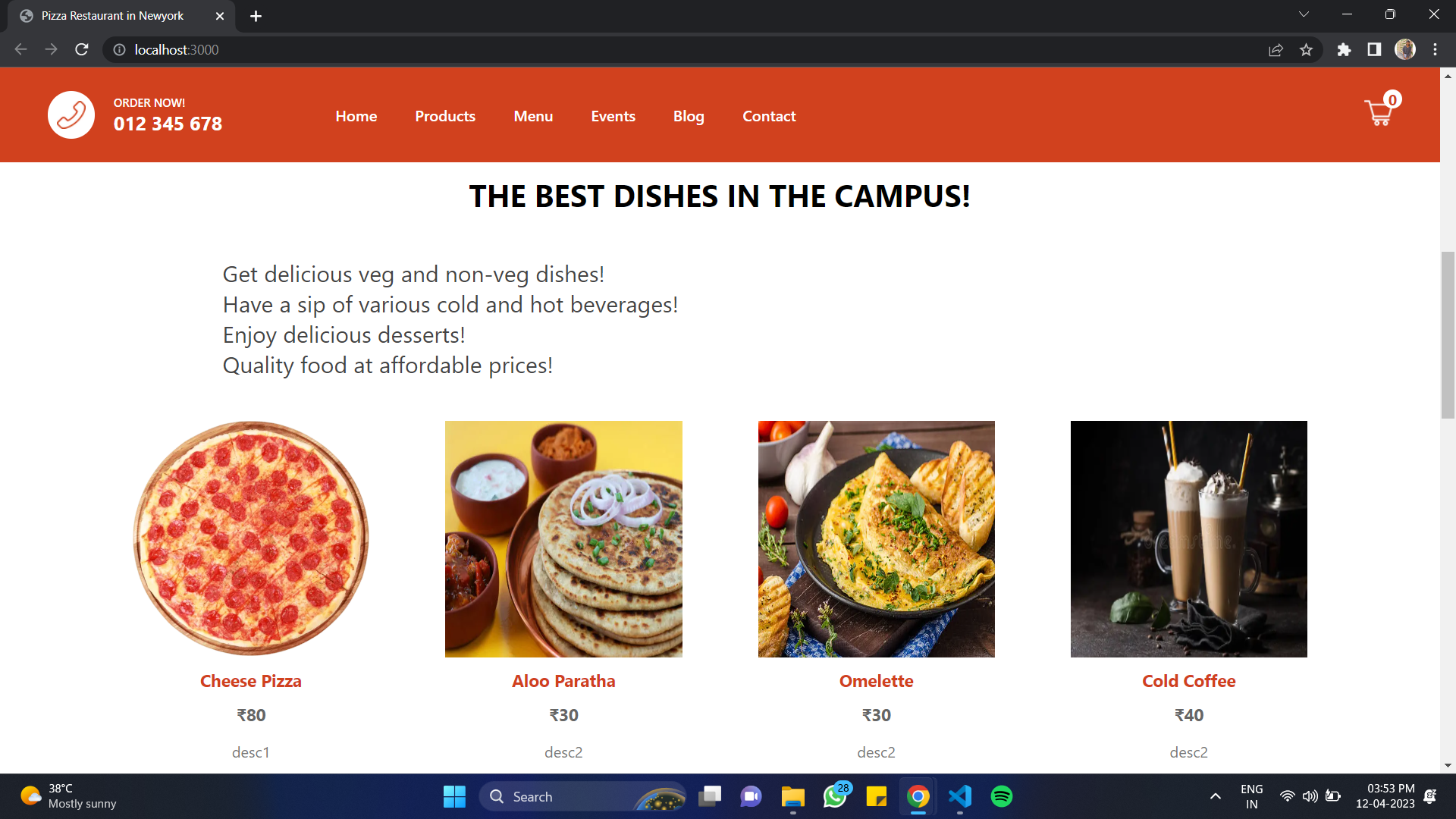 GitHub - agarwalayushi2102/Hackistica2023: About A food ordering web application to automate the ...