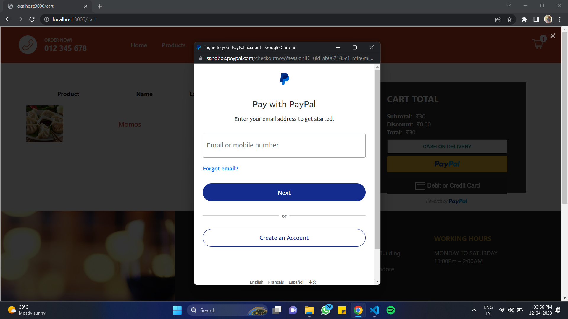 GitHub - agarwalayushi2102/Hackistica2023: About A food ordering web ...