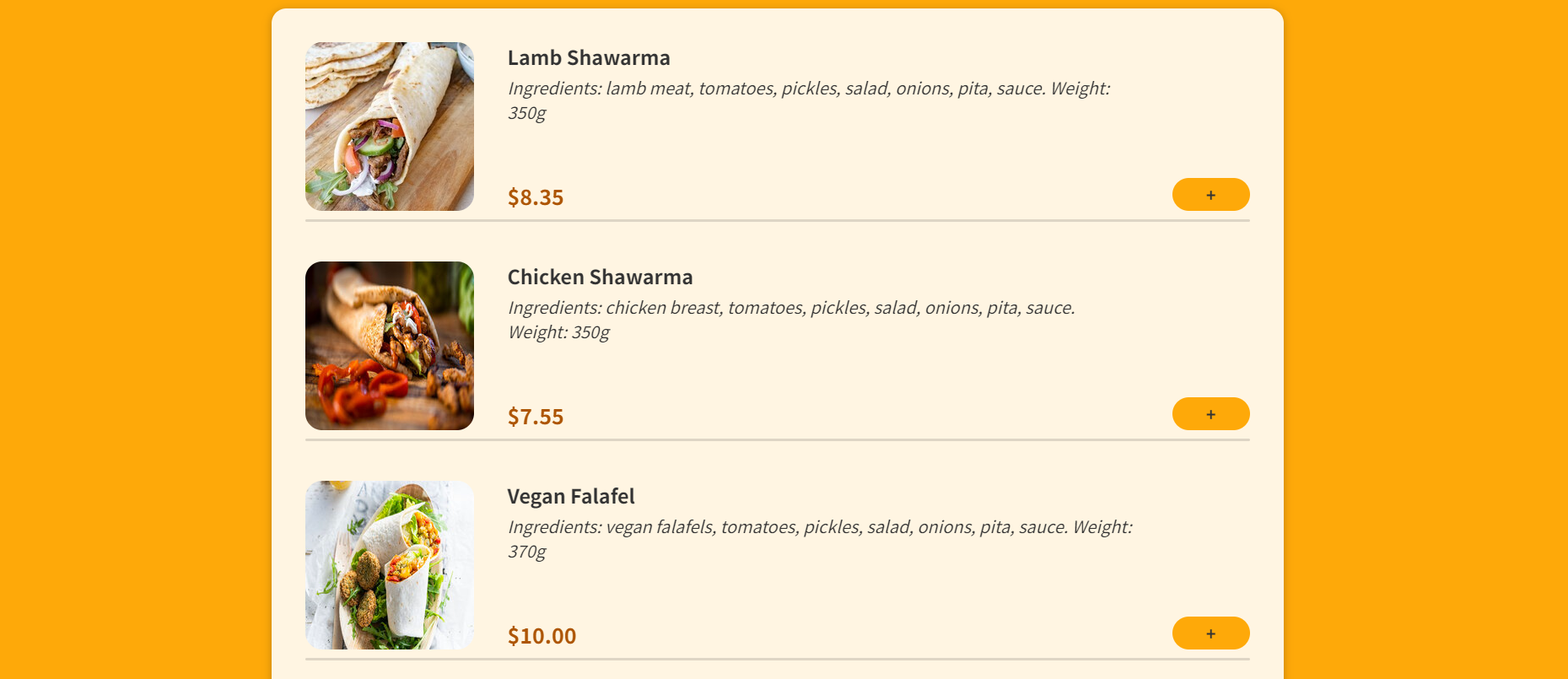 GitHub - webBasedBob/React-food-app