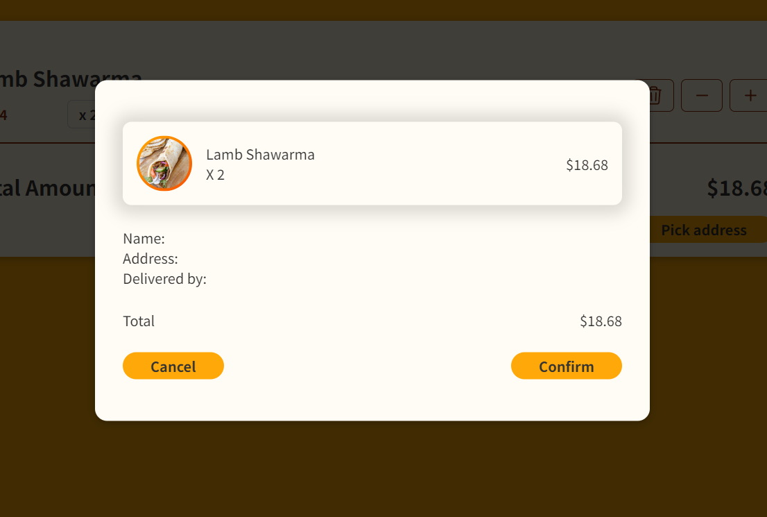 GitHub - webBasedBob/React-food-app