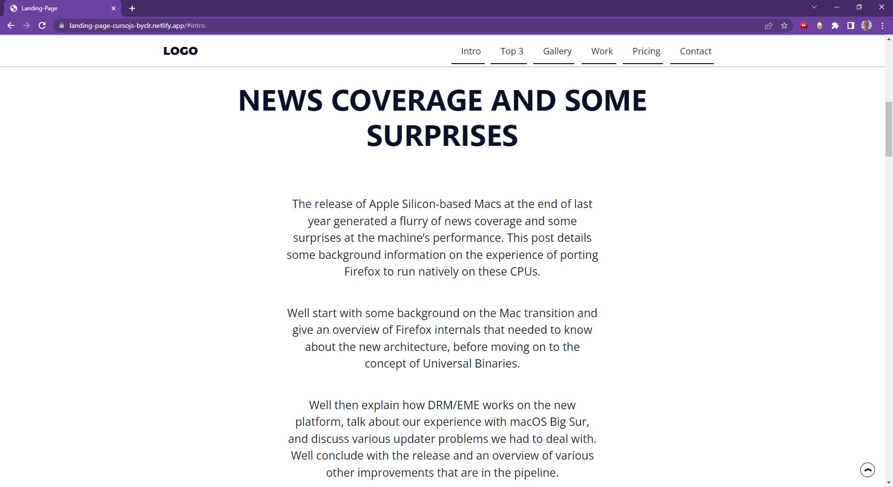 GitHub - ClaudioProjects/landing-page-only-HTML_CSS: Primeiro projeto de HTML e CSS
