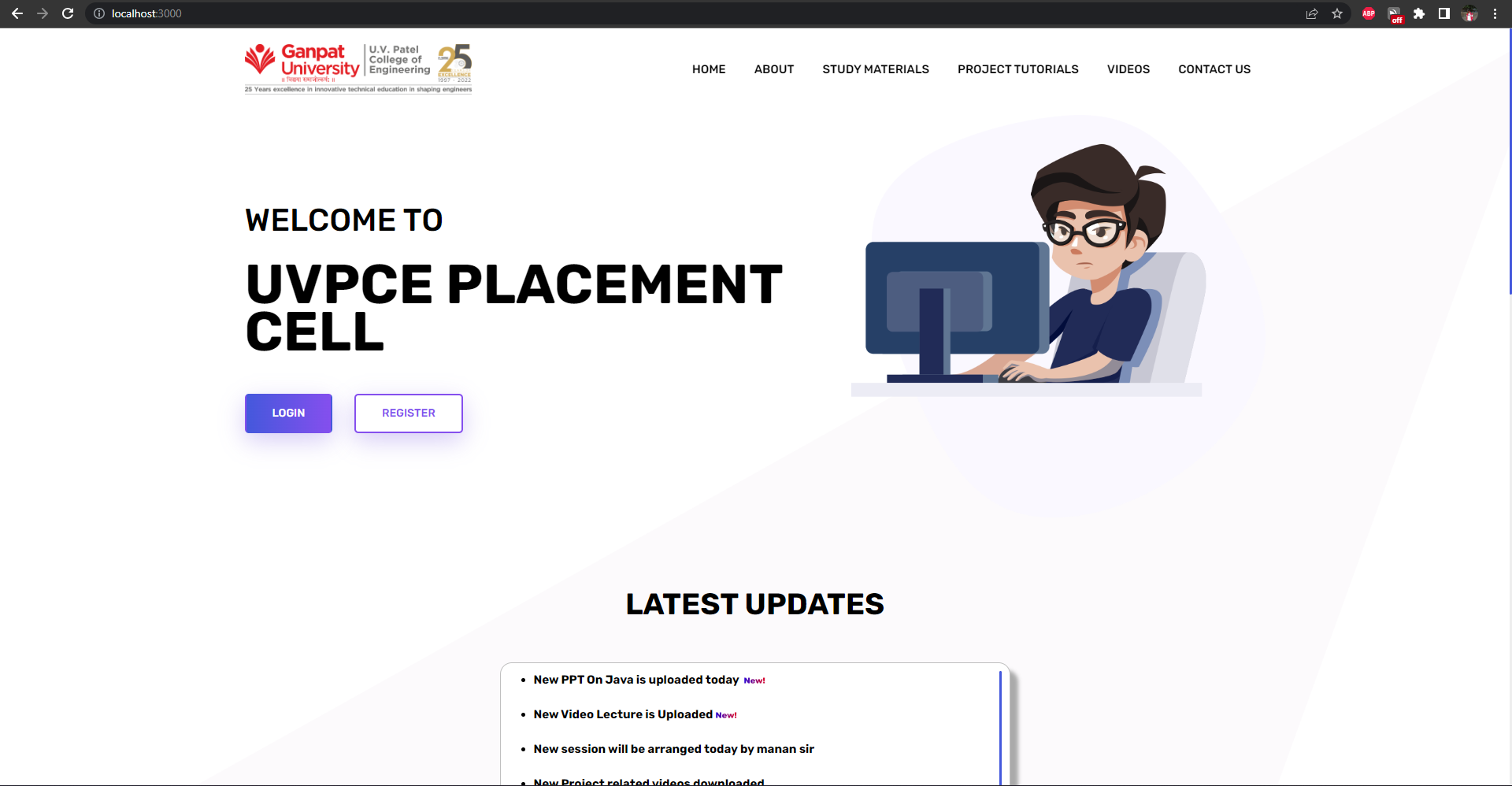 GitHub - ankitkumarpandey233/placementhelper: A website For UVPCE ...