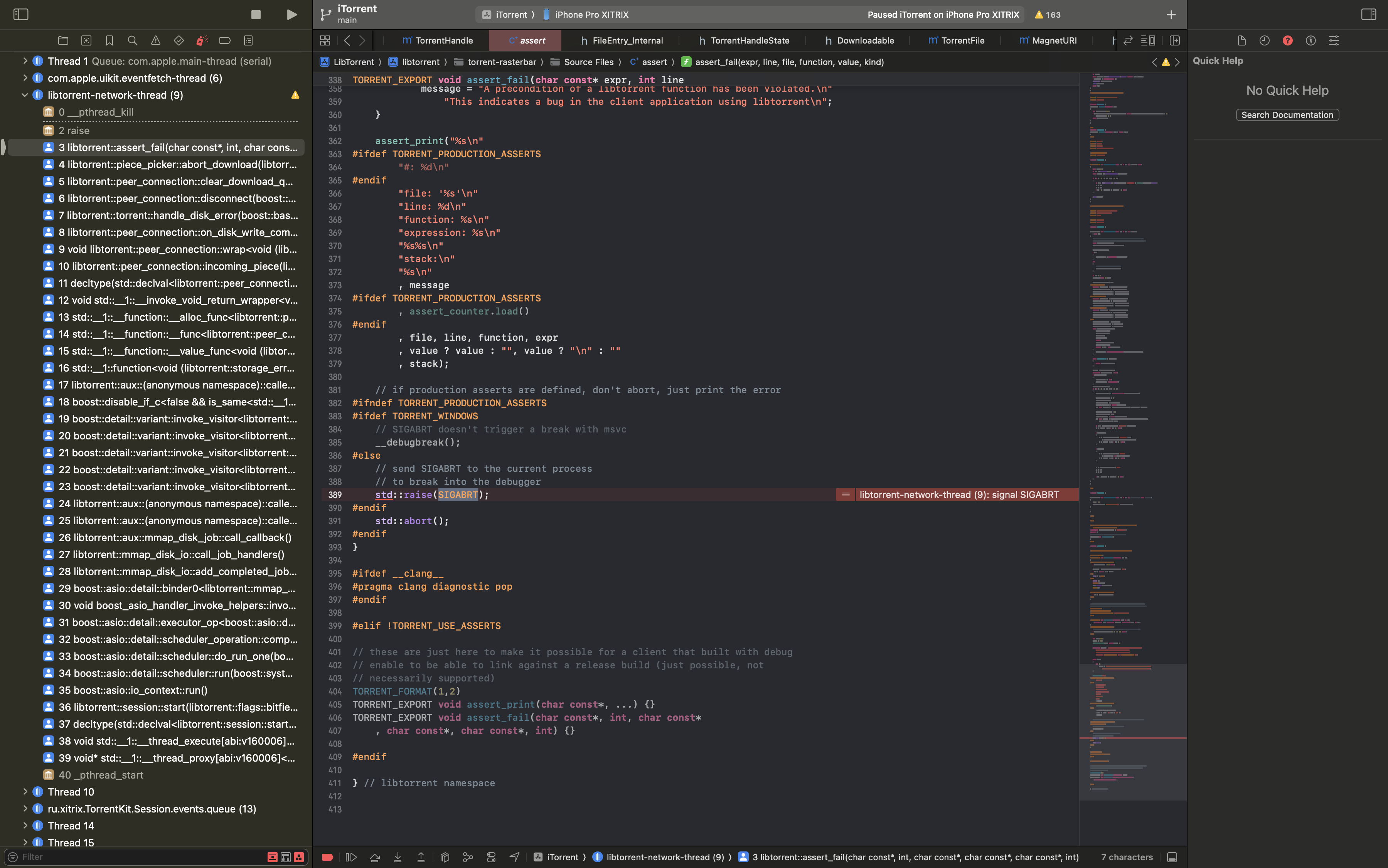 Assertion fail on download · Issue #7541 · arvidn/libtorrent · GitHub