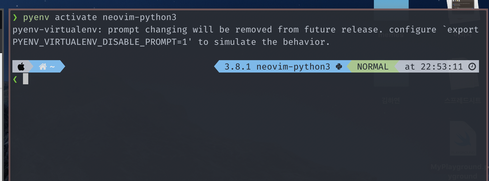 Two python virtualenv segments are shown · Issue #481 · romkatv/powerlevel10k · GitHub