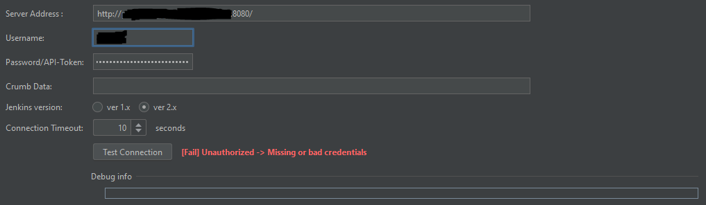Cannot add Jenkins server with API token (Unauthorized) · Issue #448 · MCMicS/jenkins-control ...