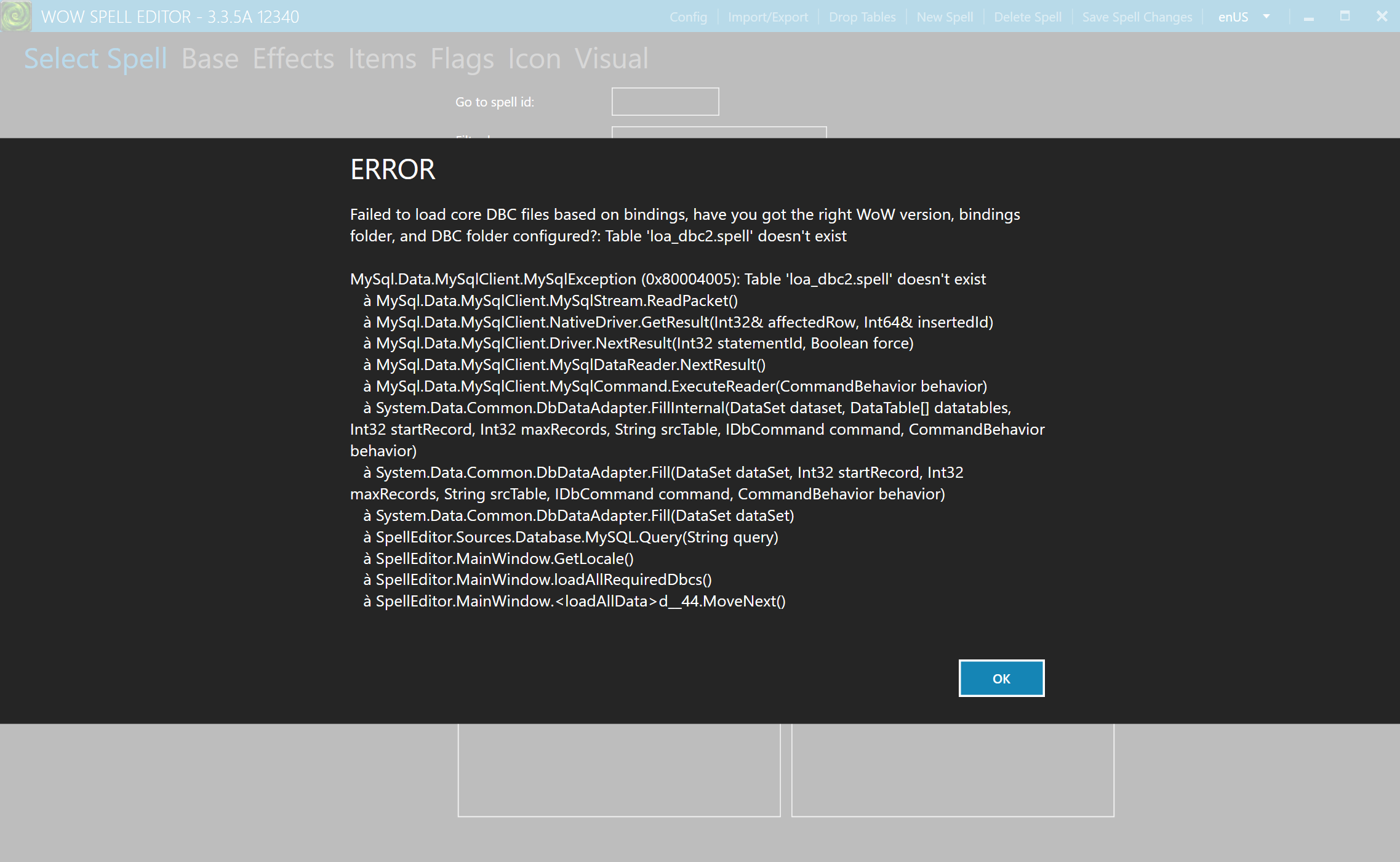 MySQL import failing (wrong table name -missing capitals- ?) · Issue ...