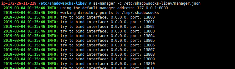ss-manager didn't create ss-server process with my binding ports · Issue #2306 · shadowsocks ...