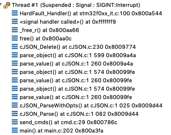 Memory leak 1.7.7 ? · Issue #353 · DaveGamble/cJSON · GitHub