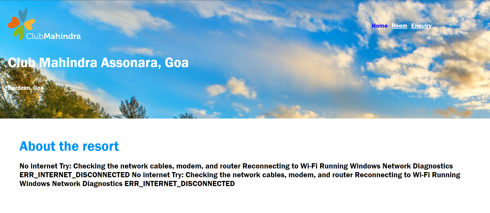 GitHub - amulya40/resort-project-replica-club-mahindra-asonara-