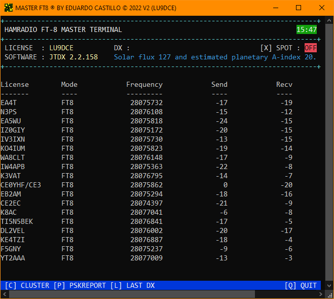 GitHub - edualbertcas/master-ft8: Soft Hamradio Powershell