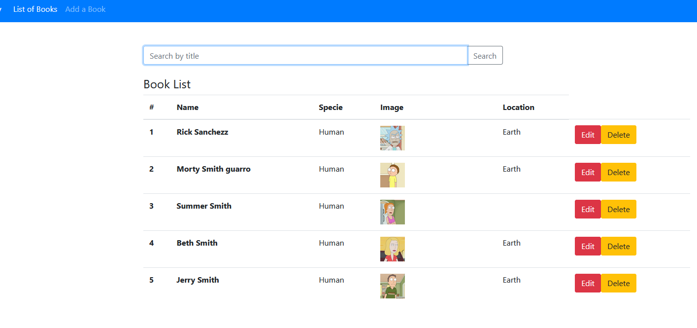 GitHub - MarcPadrell/rick-morty-v4