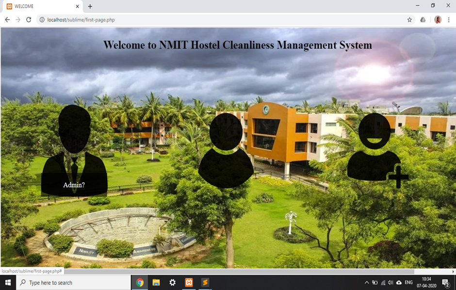 GitHub - supriyahebbar1504/Hostel-cleanliness-management