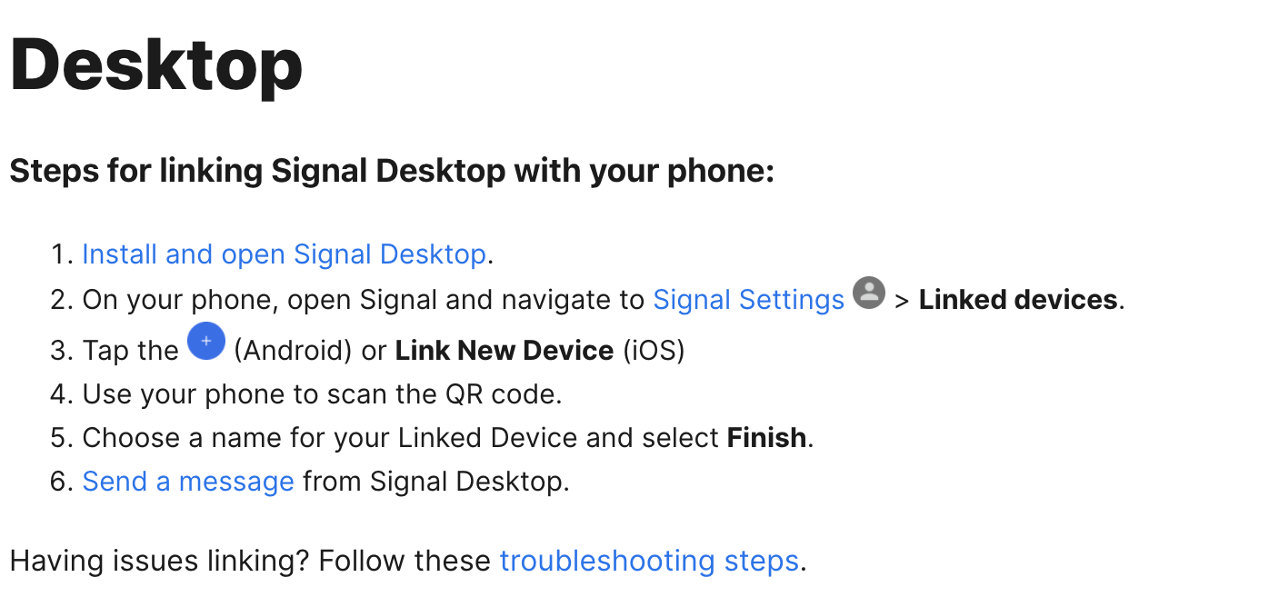 Can't find link device button · Issue #5209 · signalapp/Signal-Desktop ...